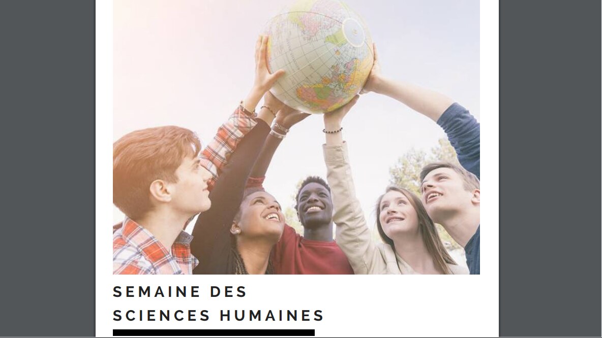 La semaine des sciences humaines au Cégep de l'Outaouais | OHdio ...