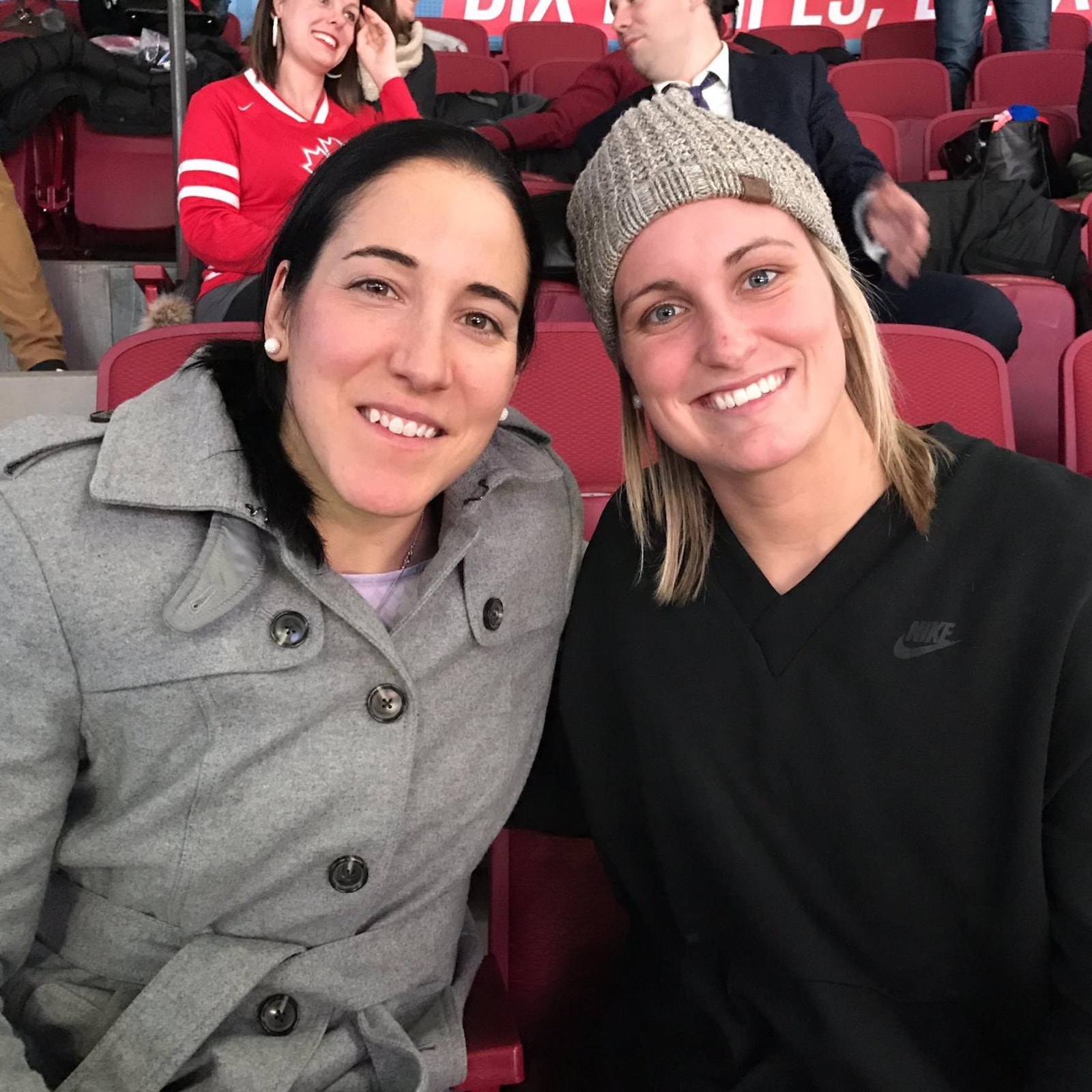 Caroline Ouellette : Entourage | ICI Radio-Canada.ca