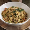 Riz frit aux crevettes | Mordu