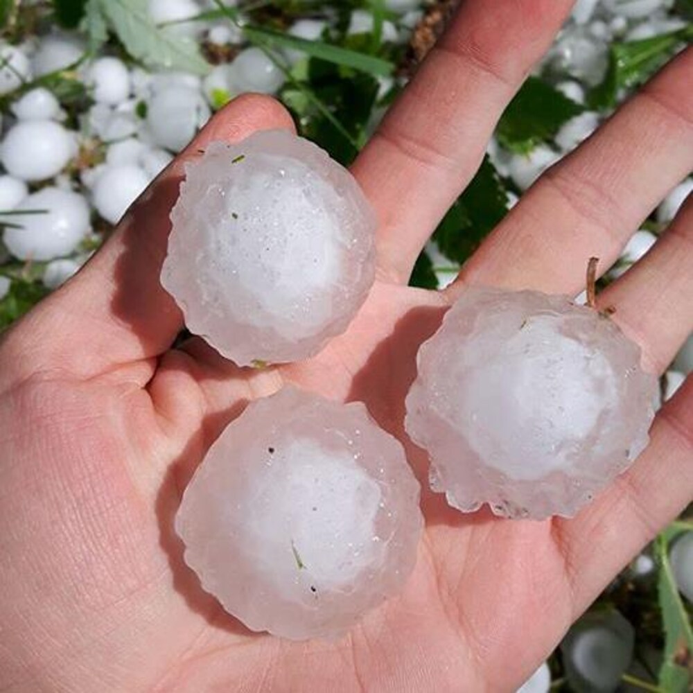 Le Lac-Saint-Jean frappé par la grêle | Radio-Canada.ca