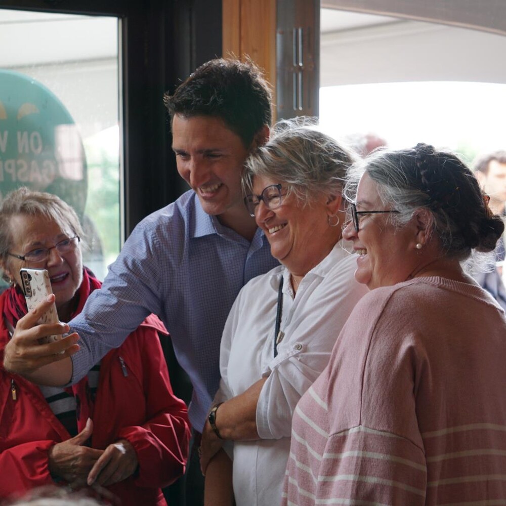 Visite de Justin Trudeau dans la Baie-des-Chaleurs, en Gaspésie | Radio ...