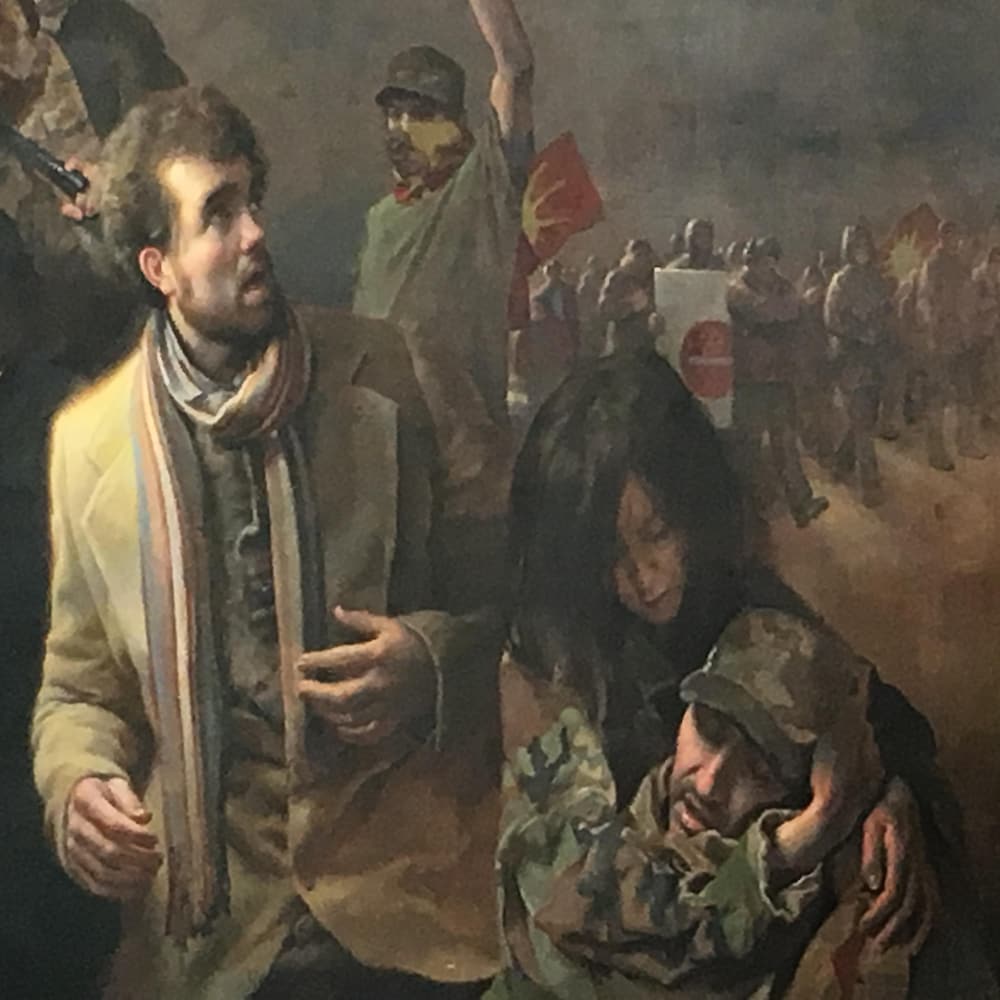 Une fresque de l'américain Adam Miller au Musée national des beaux-arts ...