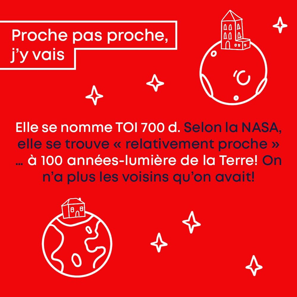 Découverte de la planète TOI 700d | MAJ | Radio-Canada