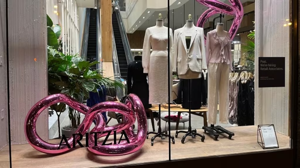 Aritzia sued over hot pink sculptures by artist claiming they’re ...