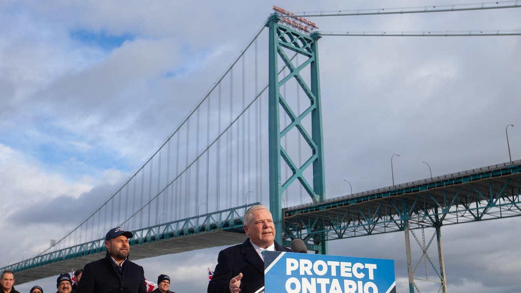 Premier wants Canada to ’not buckle’ to Trump’s Windsor-Detroit bridge ...