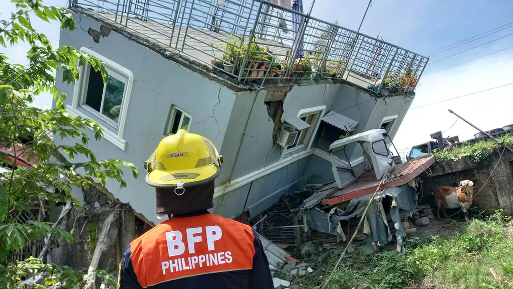 Lindol sa Pilipinas tumama sa norte, 5 ang patay, dose-dosena ang ...