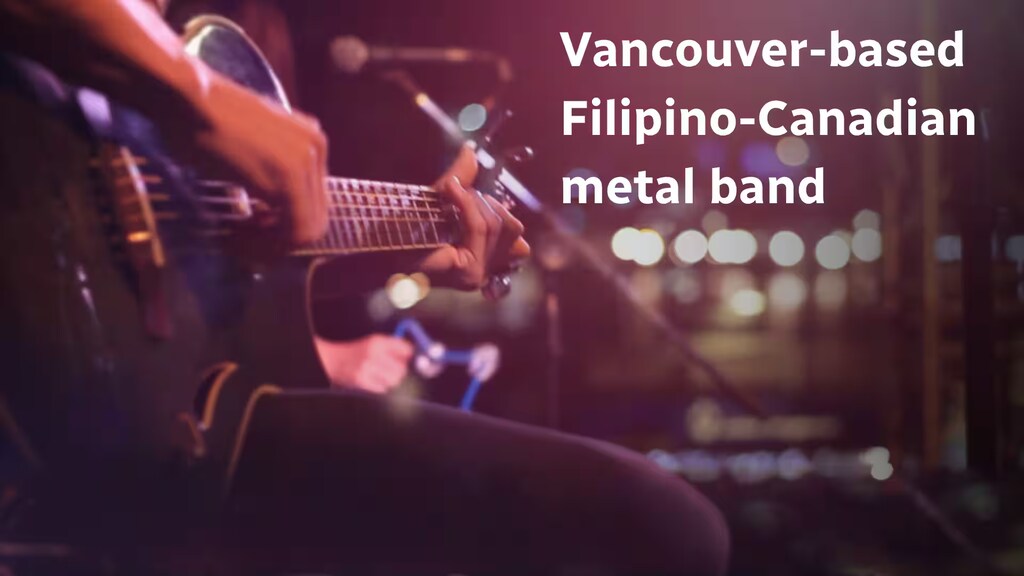 Filipino Canadian metal band mula B.C. may tsansa na tumugtog sa world ...