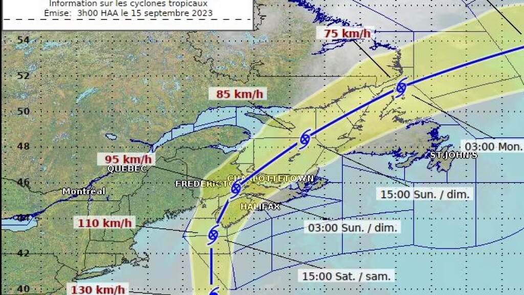 N.S. prepares as Hurricane Lee looks set to make landfall this weekend ...