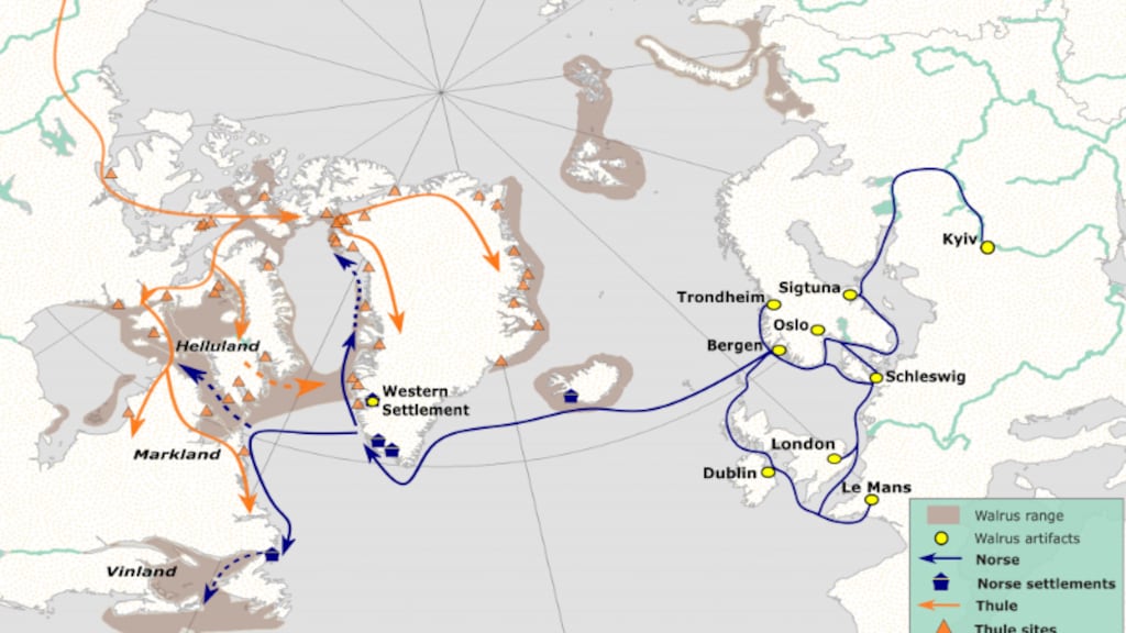 Exploring Norse-Inuit links: How walrus ivory shaped medieval Arctic ...