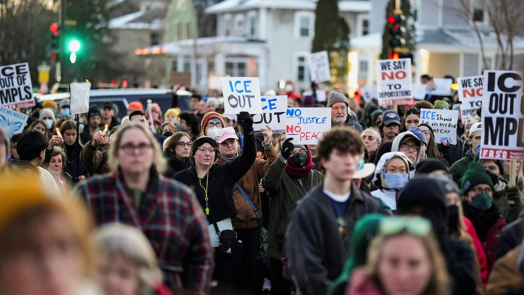 Tensions flare over duelling narratives around ICE shooting in ...