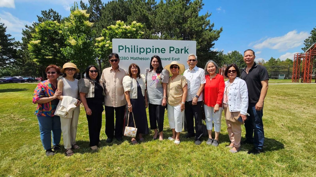 Philippine Park inilahad sa Mississauga, Ont., noong Filipino Heritage ...