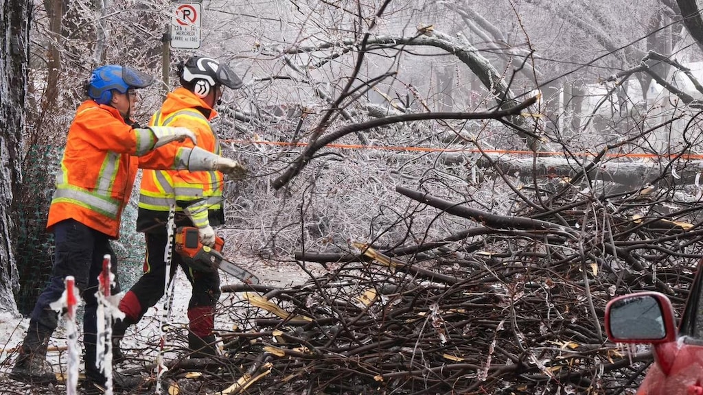 Most Quebecers to have power back by end of Friday after ice storm ...