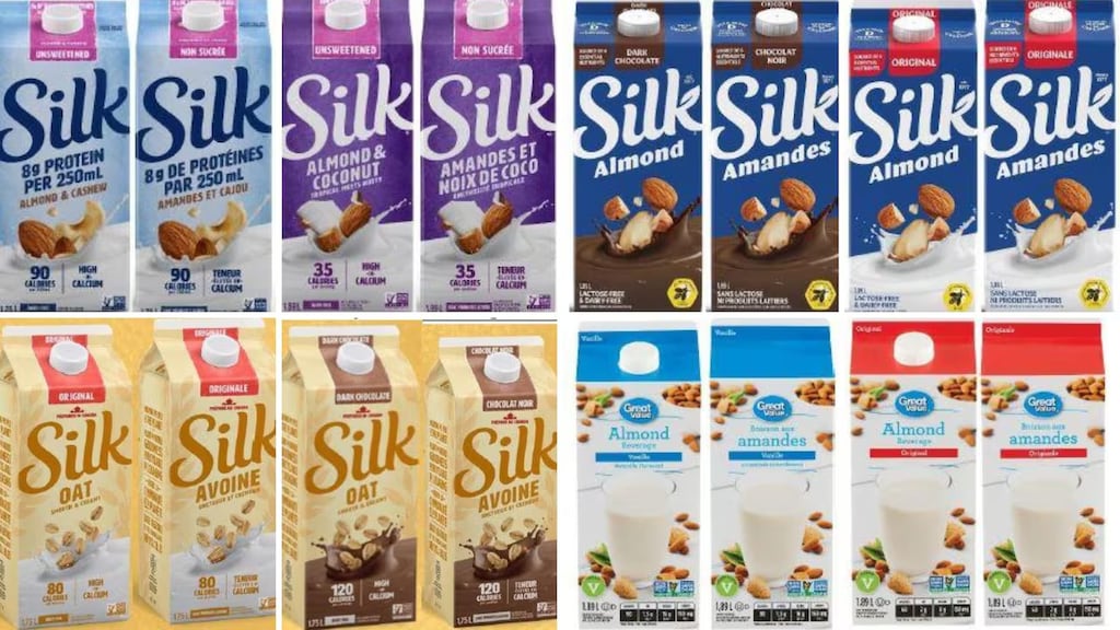 Silk, Great Value plant-based na mga inumin ni-recall sa buong Canada ...