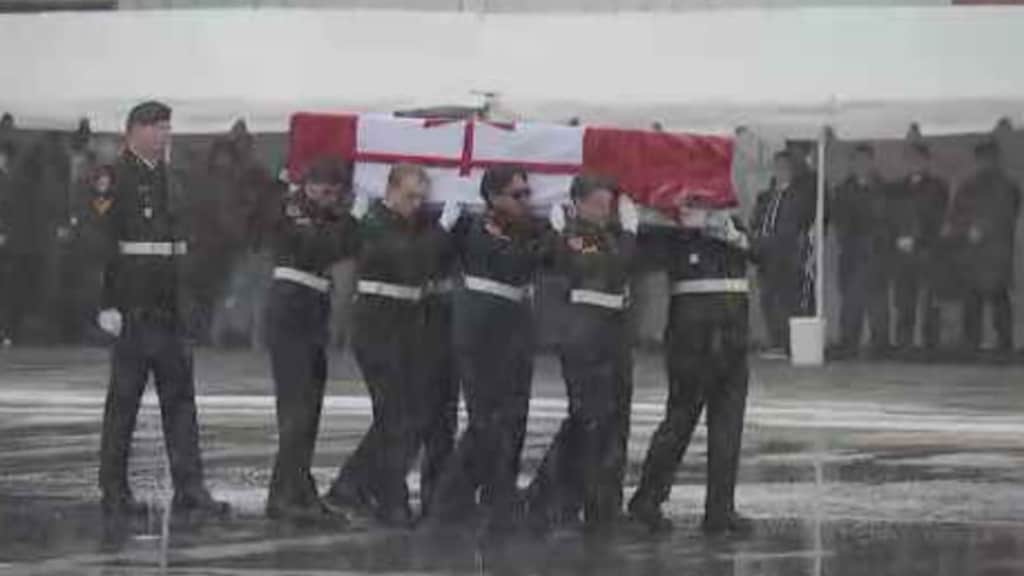 Remains of Hamilton soldier who died in Latvia return to Canada | Radio ...