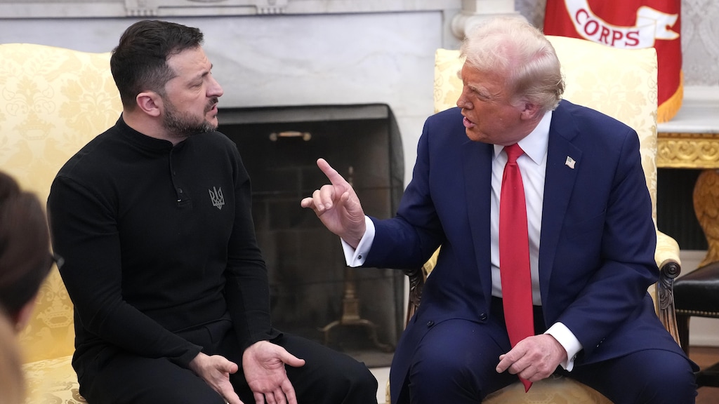 Trump, Vance accuse Zelenskyy of being ’disrespectful’ at beginning of U.S.-Ukraine meeting ...