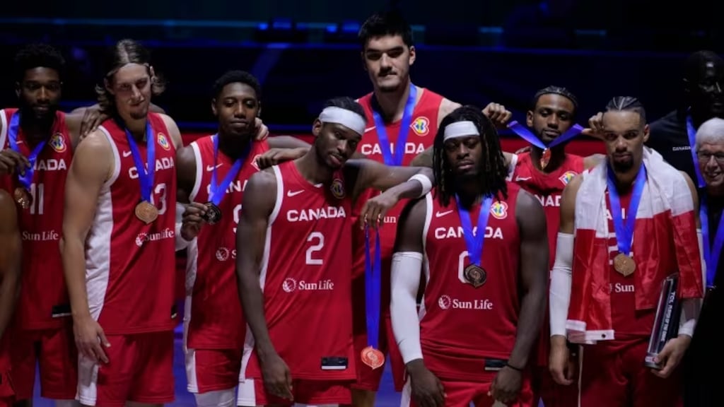 Canada holds off U.S. to win bronze at men’s Basketball World Cup in OT ...