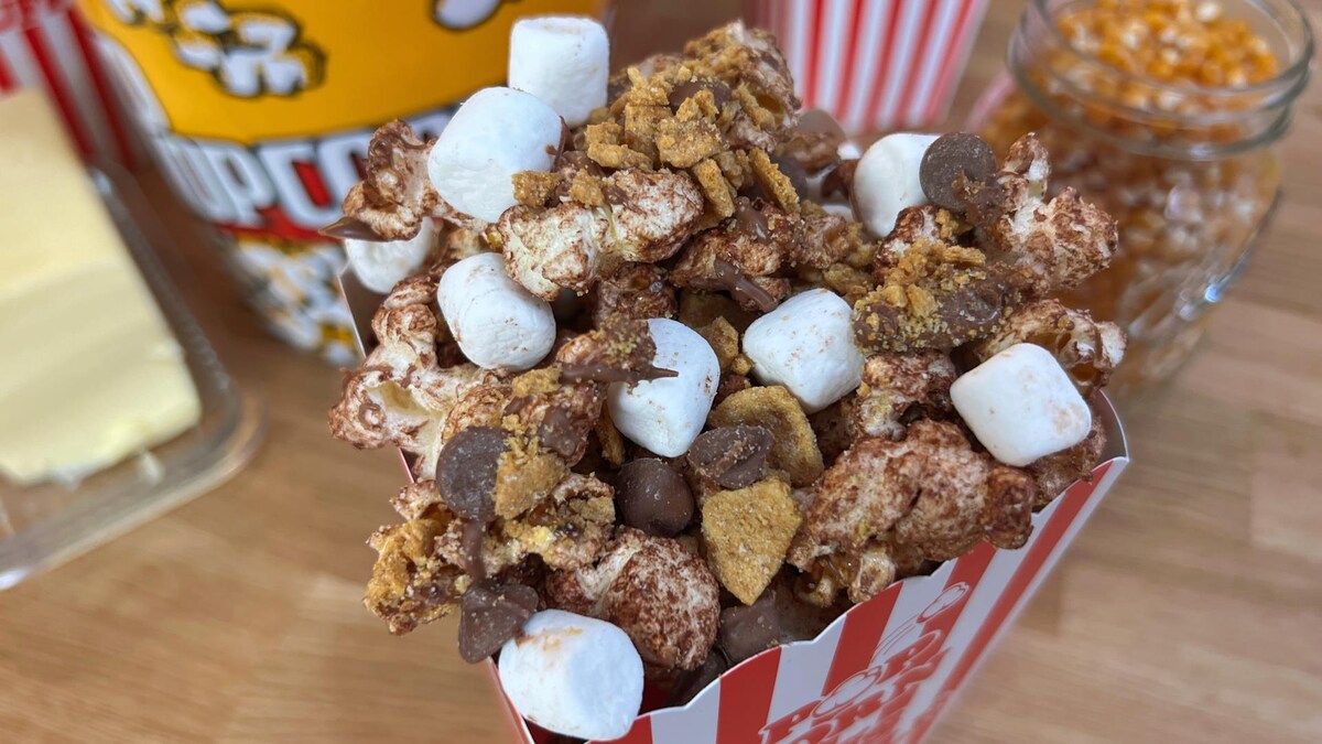 Popcorn aux s’mores | Mordu