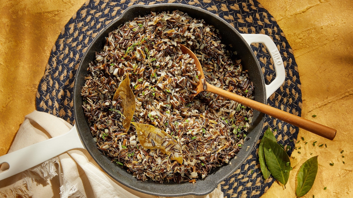 Riz sauvage au four | Mordu