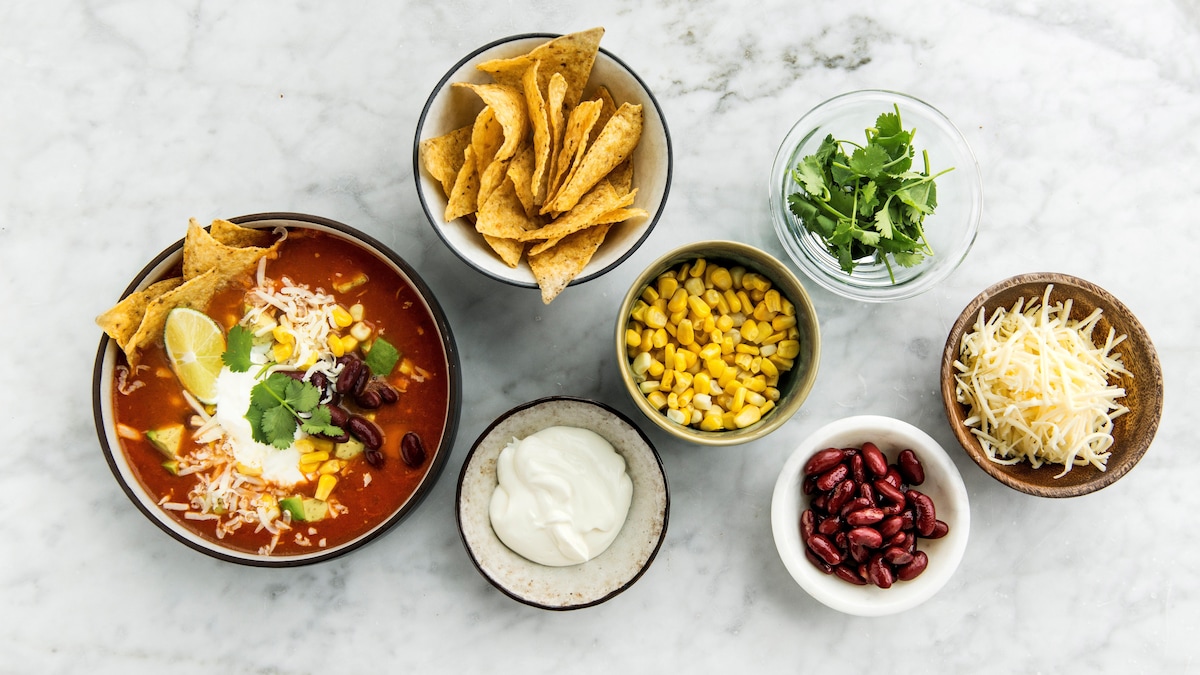 Soupe-repas à la mexicaine | Mordu