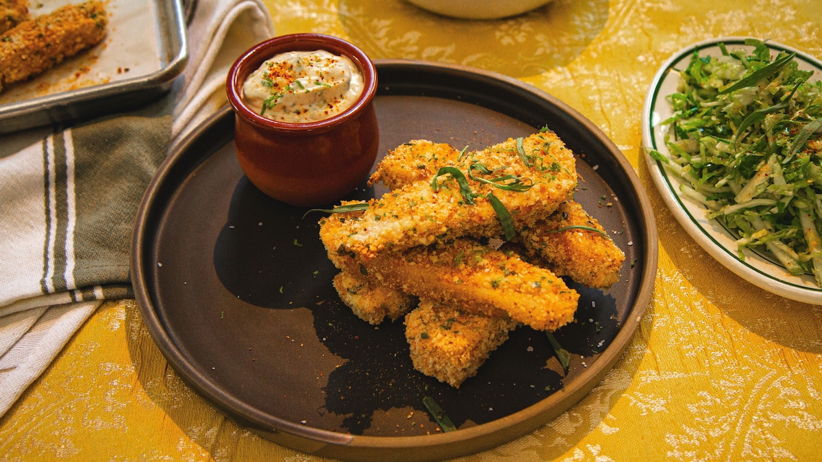 Bâtonnets de poisson | Mordu