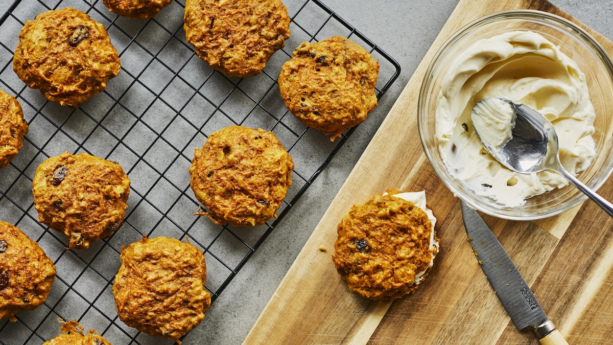 Biscuits gâteau aux carottes | Savourer x Mordu