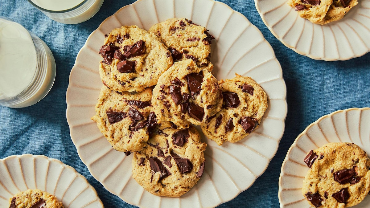 Biscuits sans gluten aux morceaux de chocolat | Savourer