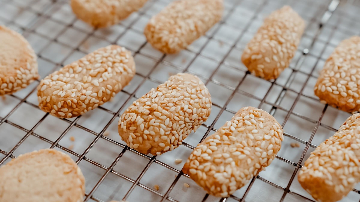 Biscuits au sésame | Mordu