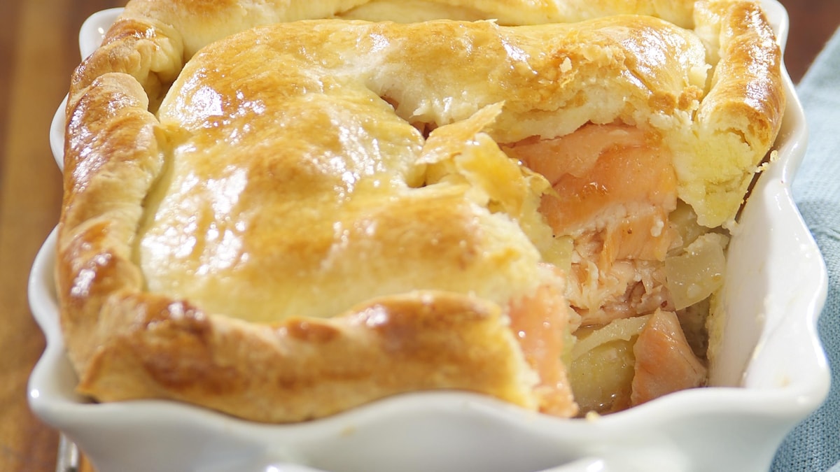 Cipaille au saumon | Mordu