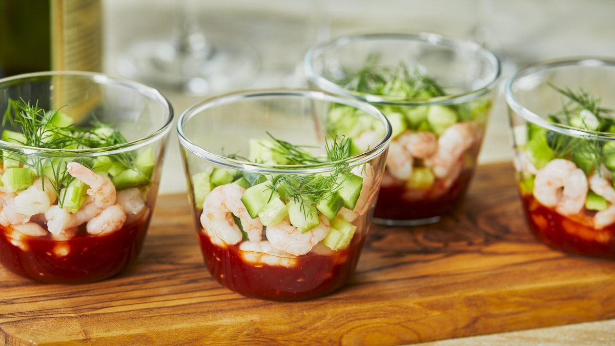 Cocktail de crevettes nordiques | Savourer x Mordu