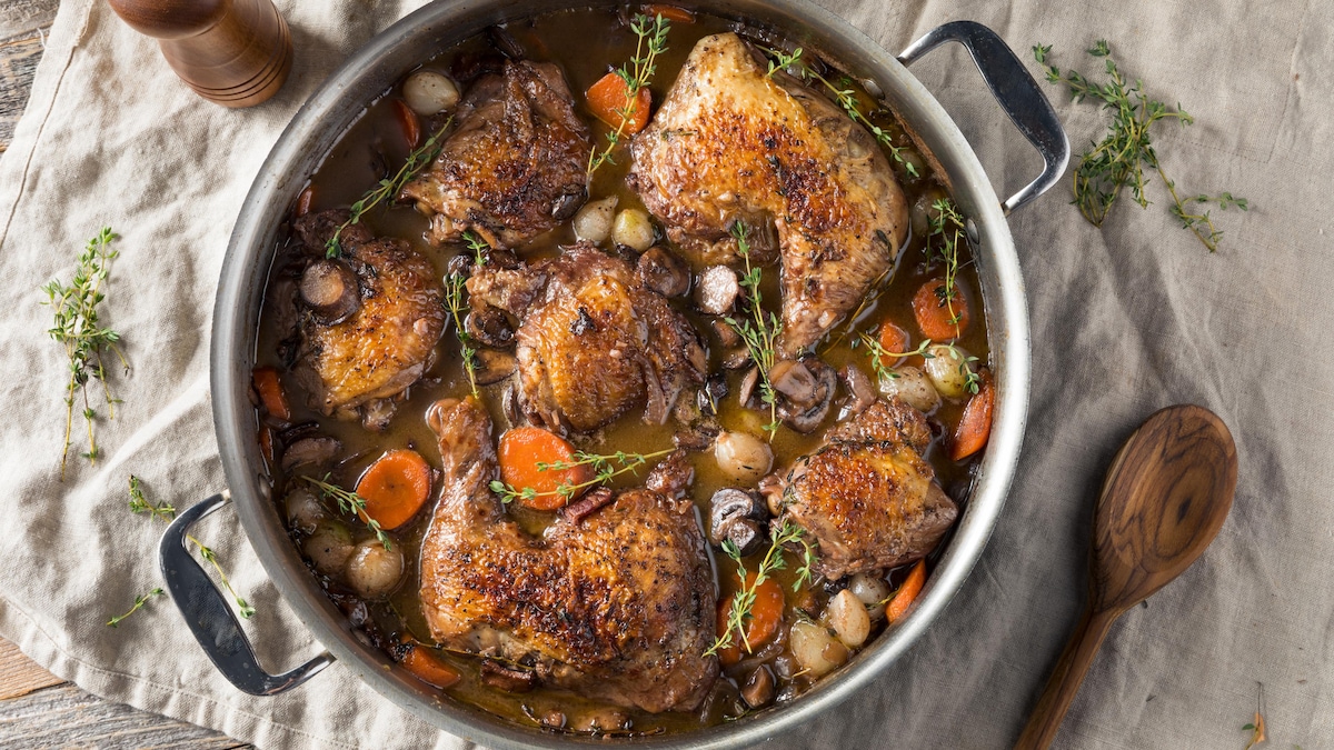 Coq au vin | Mordu