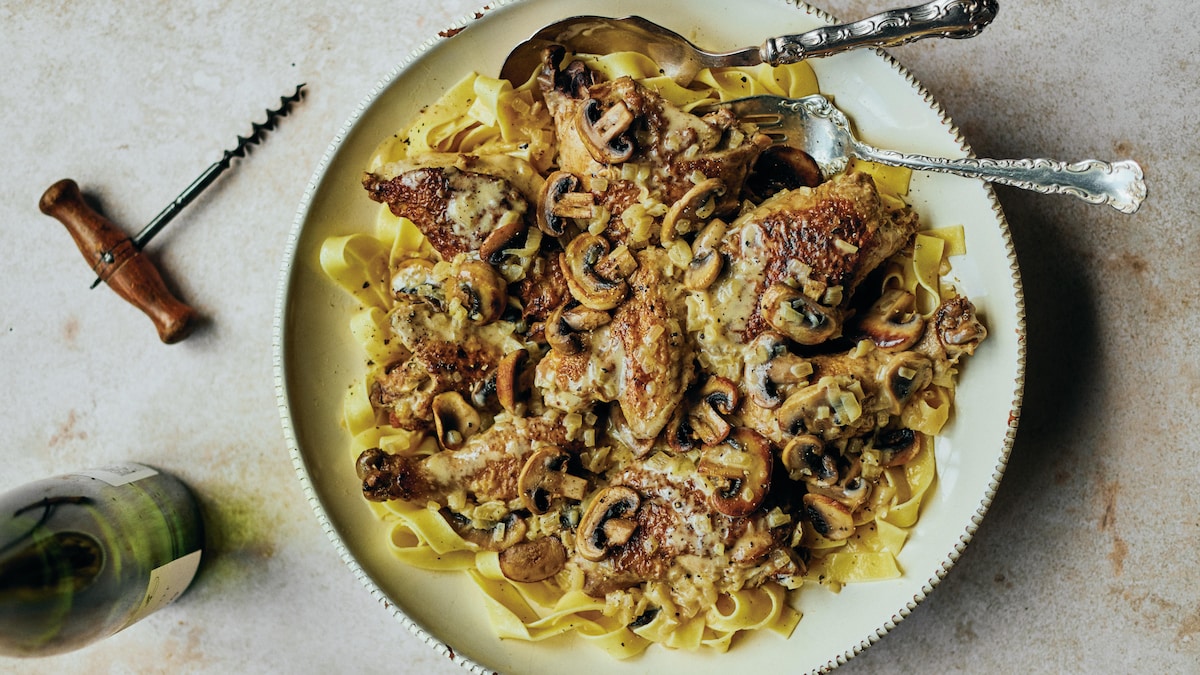 Coq au riesling | Mordu