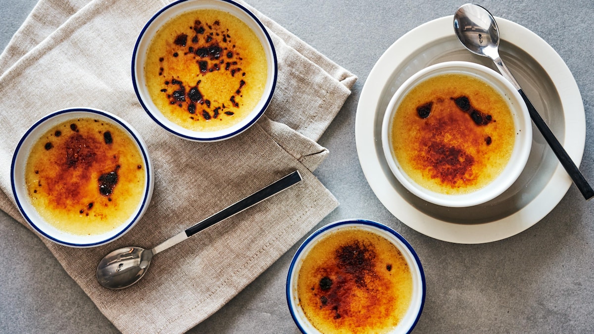 Crème brûlée au café | Mordu