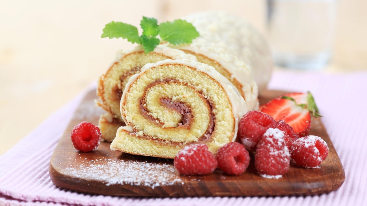 Gâteau roulé à la confiture | Mordu