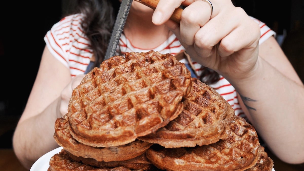 Gaufres avoine et haricots extracannelle | Mordu