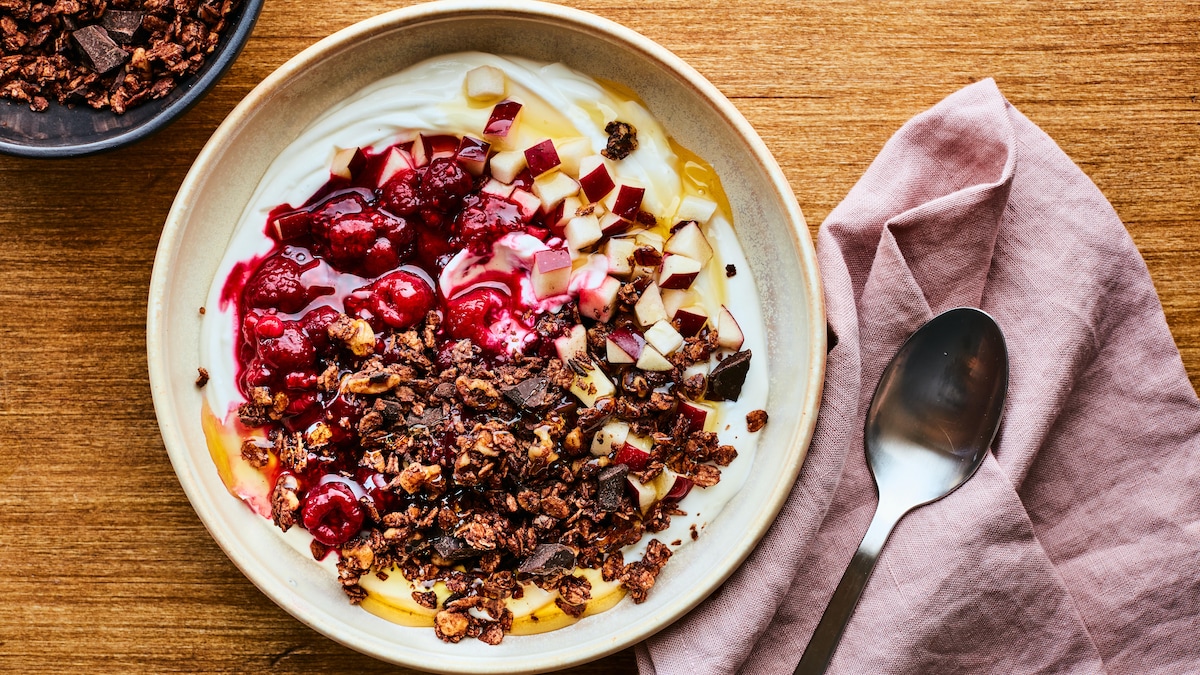 Granola au chocolat | Savourer x Mordu