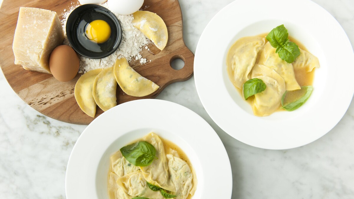 Mezzelune à la ricotta et à la courgette | Mordu