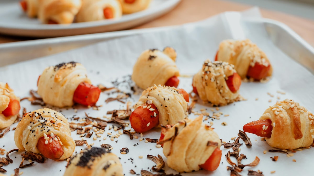 Mini-feuilletés (friands) aux carottes cocktail | Mordu