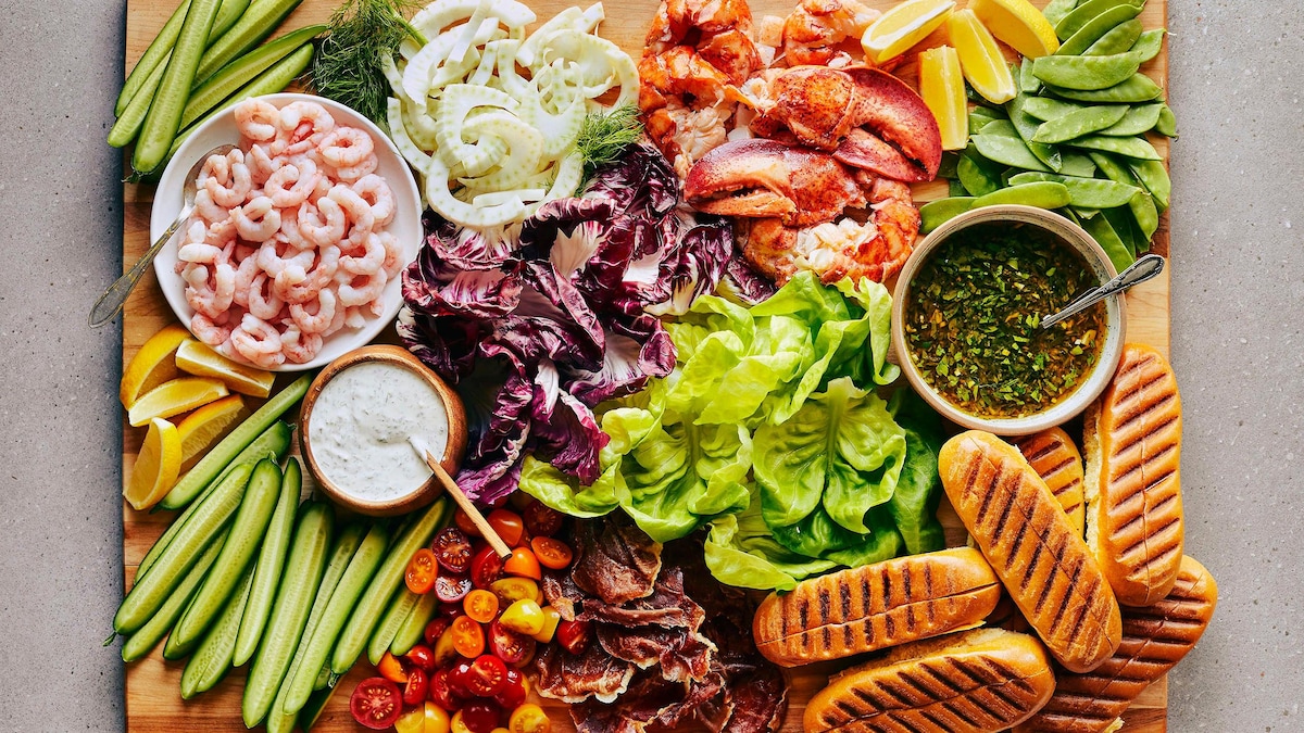 Planche de homard et de crevettes | Savourer x Mordu