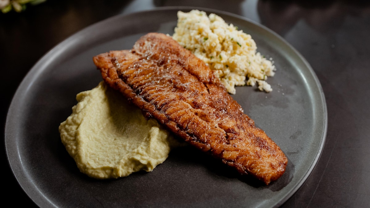 Plie meunière et semoule de chou-fleur | Mordu