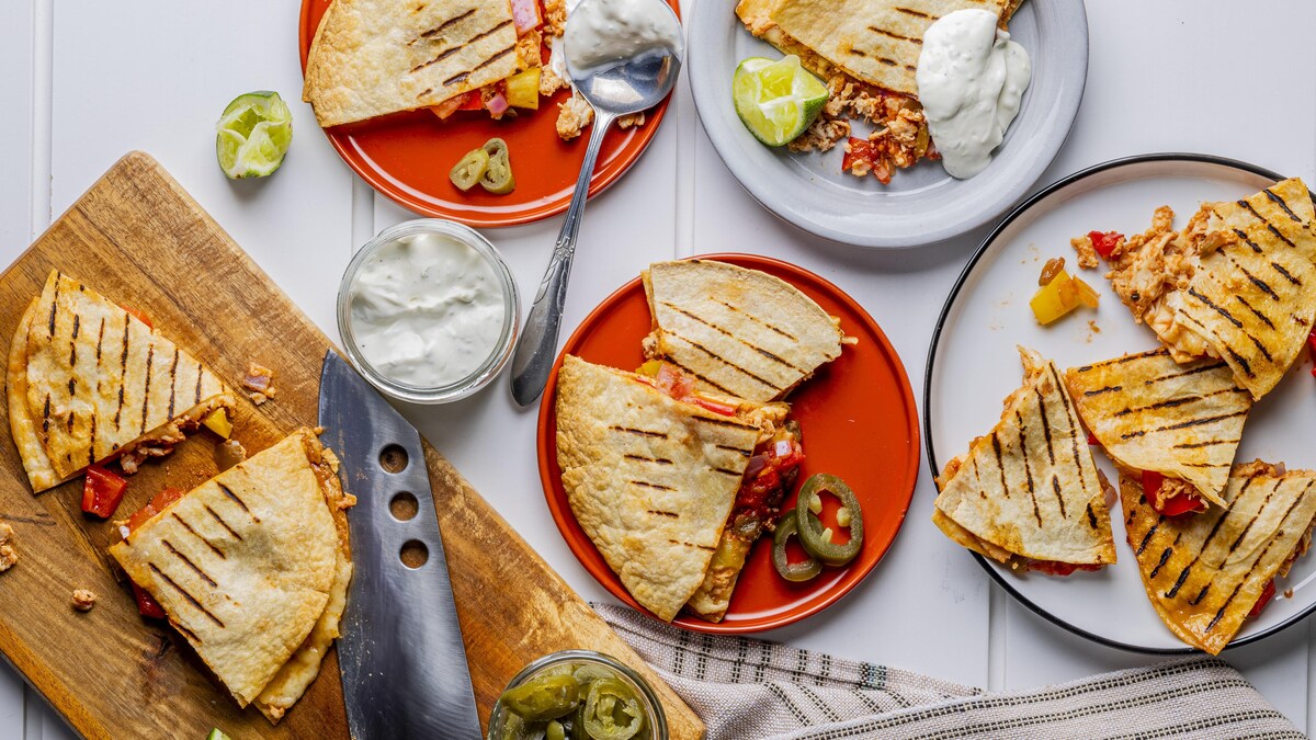 Quésadillas déchaînées | Mordu