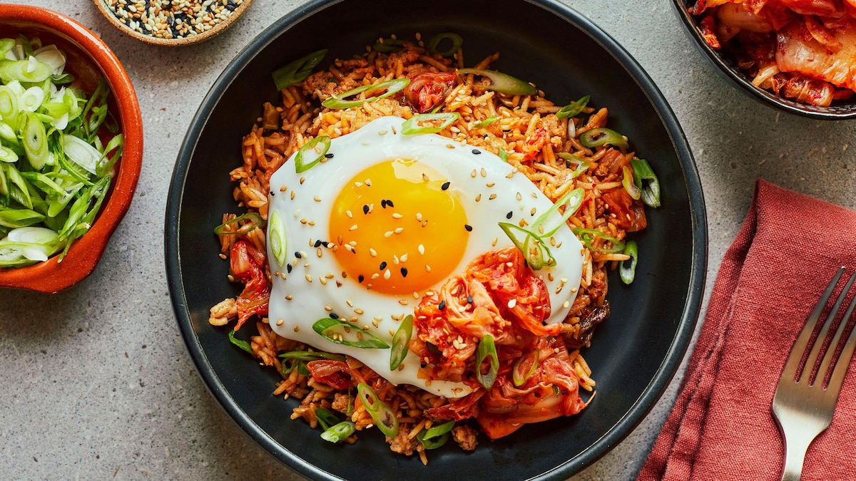 Riz frit au kimchi | Savourer x Mordu