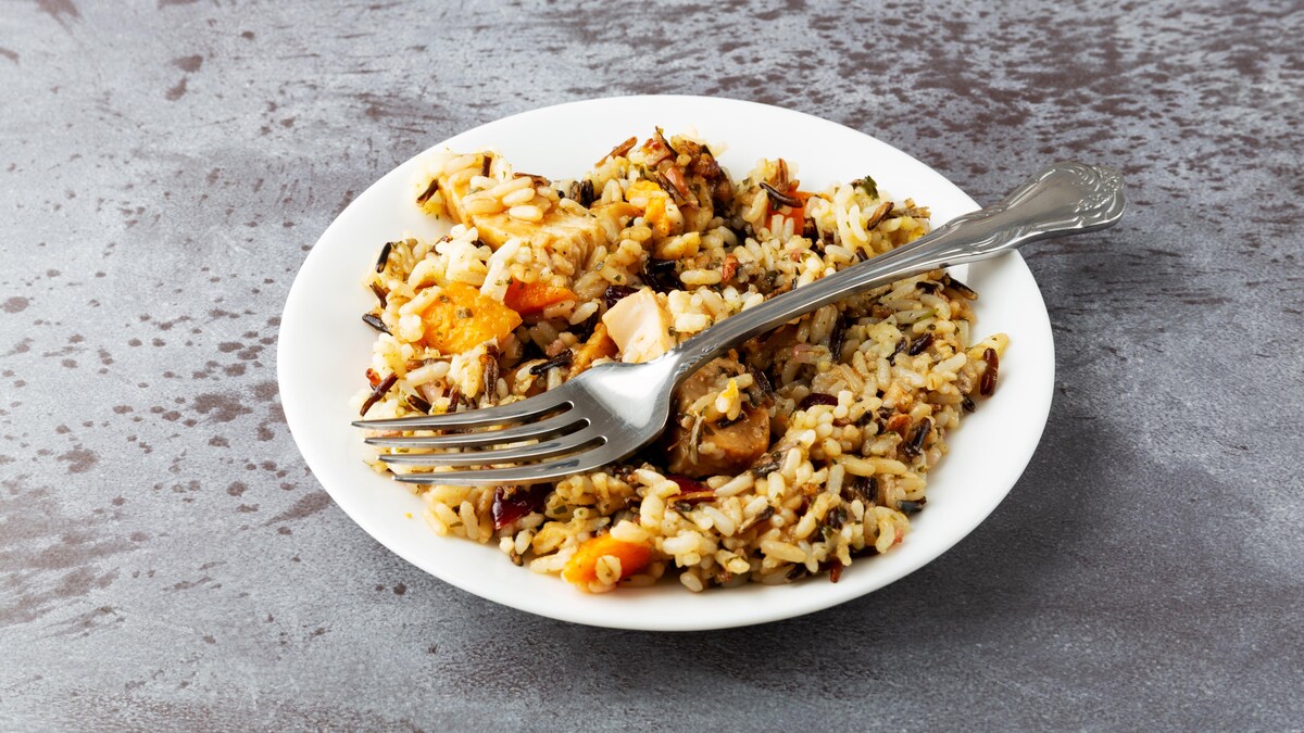 Risotto de riz sauvage à la courge | Mordu