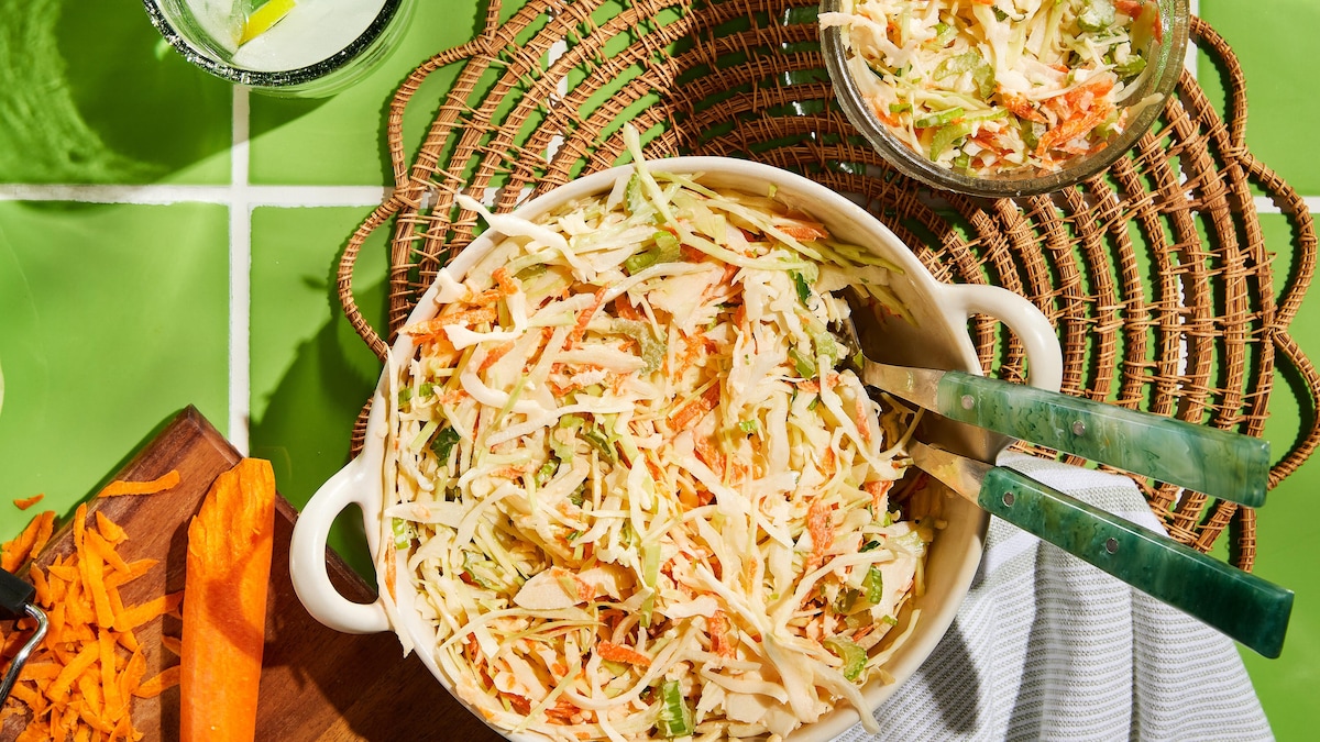 Salade de chou crémeuse | Mordu