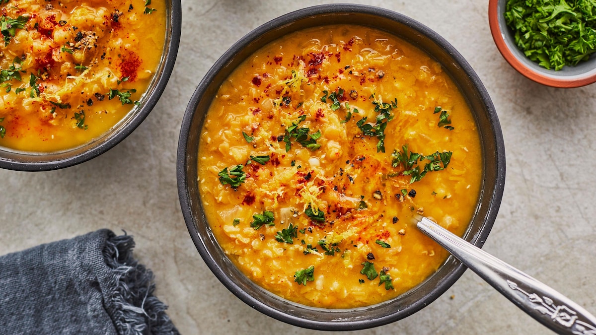 Soupe citronnée aux lentilles | Savourer x Mordu