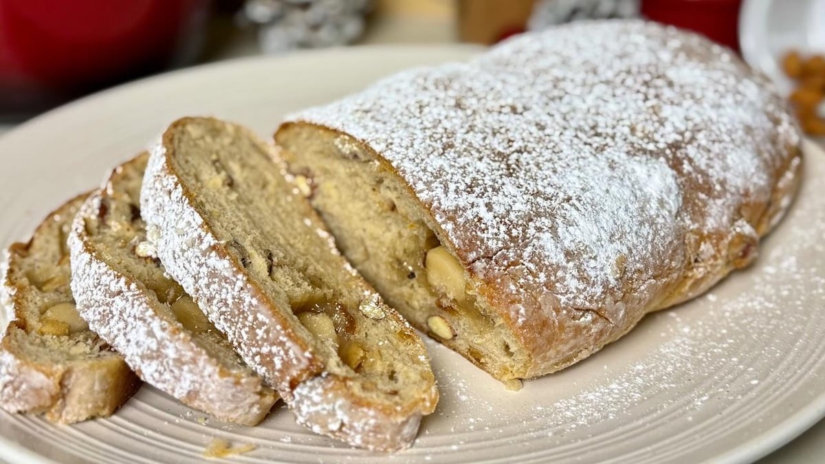 Stollen, gâteau traditionnel allemand | Mordu
