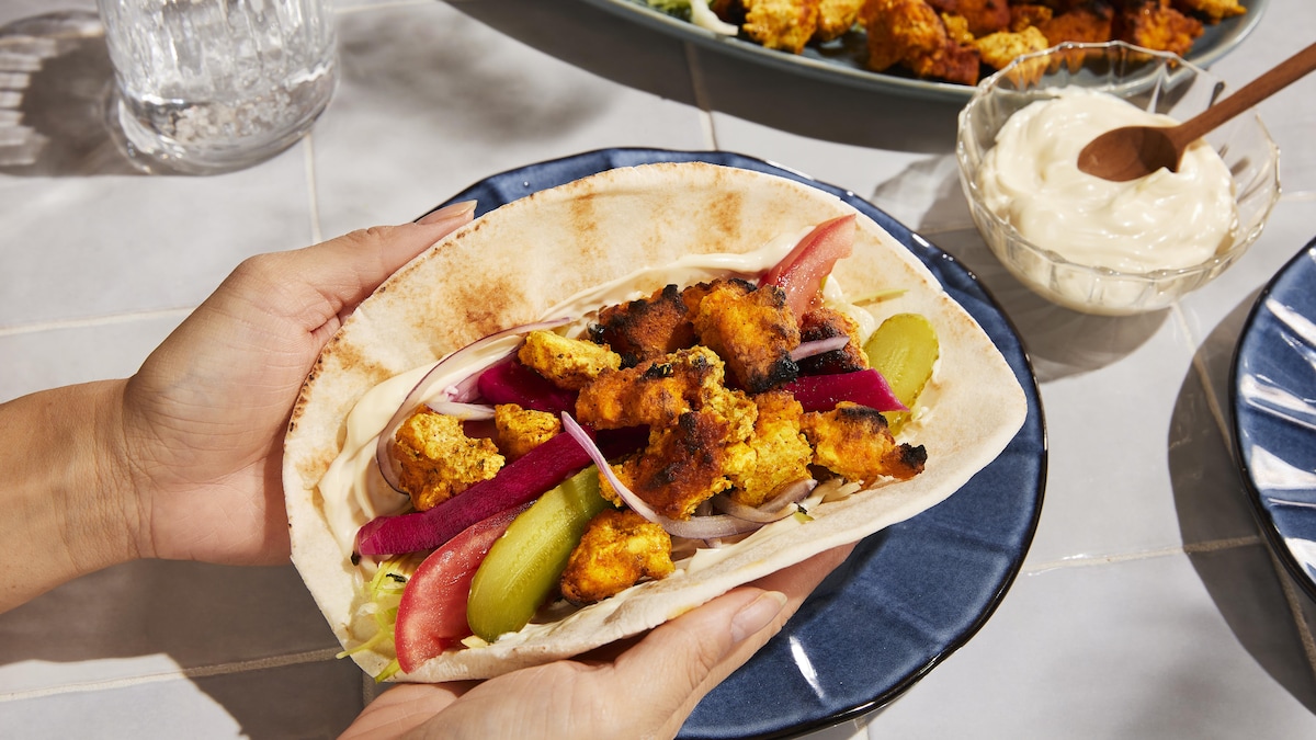 Tofu grillé façon shish taouk | Mordu