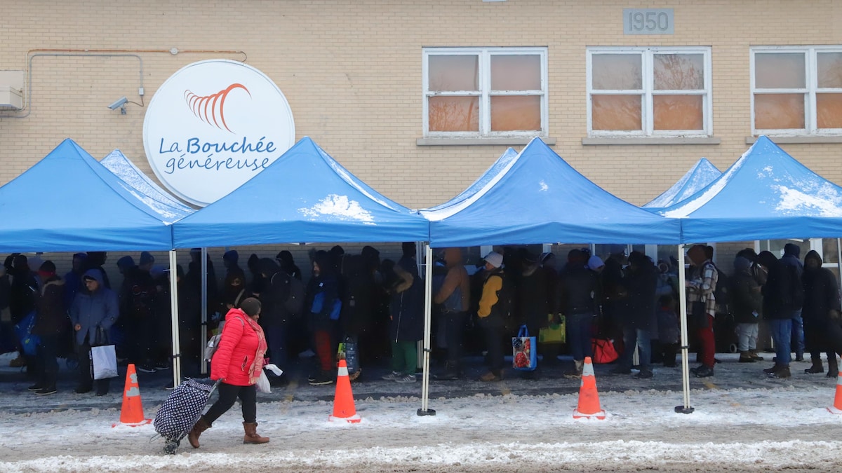 Aide alimentaire : très forte pression sur des organismes de Québec ...