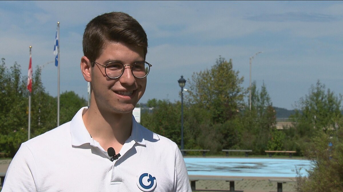 Entrevue avec Émile Simard | Le téléjournal Saguenay-Lac-Saint-Jean