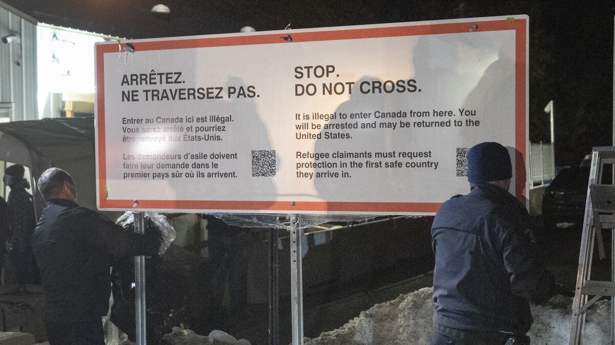 Fermeture du chemin Roxham | Dossier | Radio-Canada