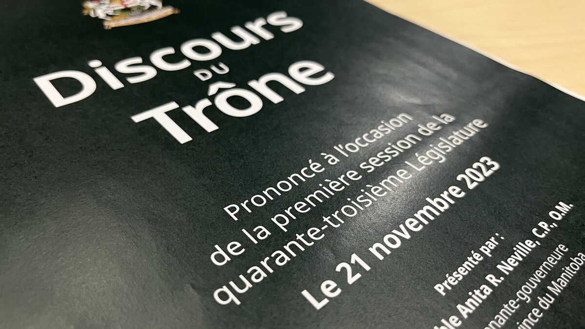 Discours du Trône : Wab Kinew a-t-il réussi le test? | Le téléjournal ...